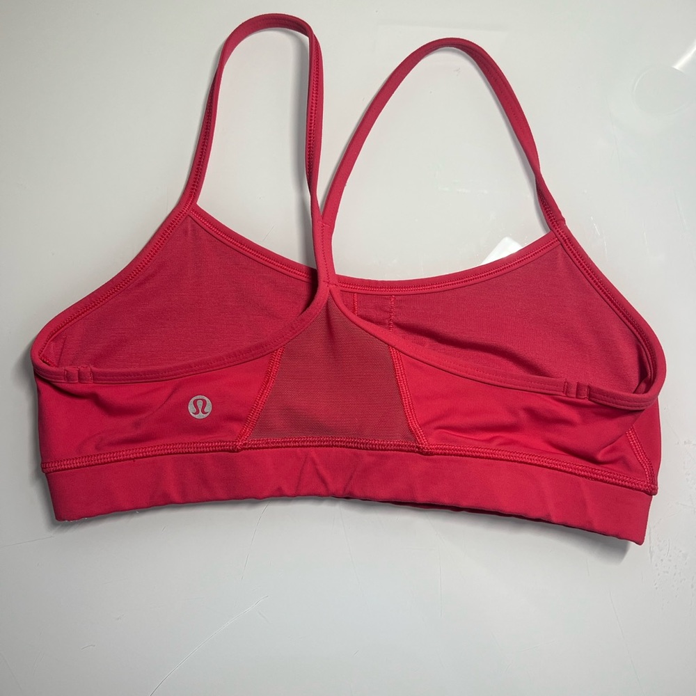 Lulu Bra - Flow Y Bra - Size 8 A-C Cup - Pink - Gem